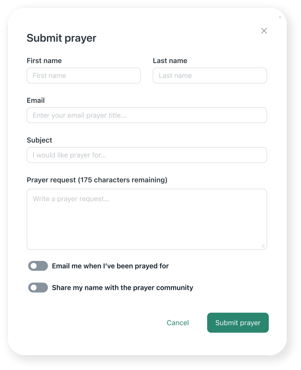 ECHO+ — Echo Prayer