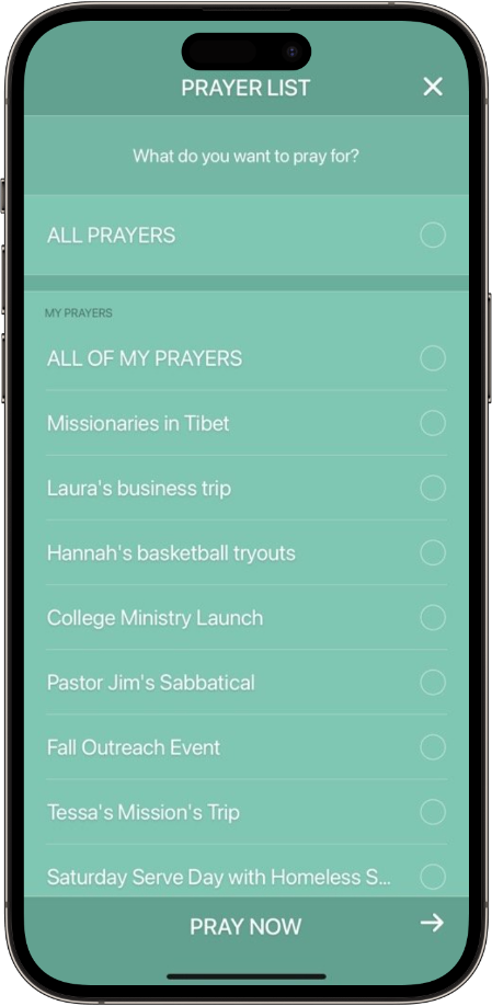 Prayer Sharing App for Churches & Ministries — Echo Prayer