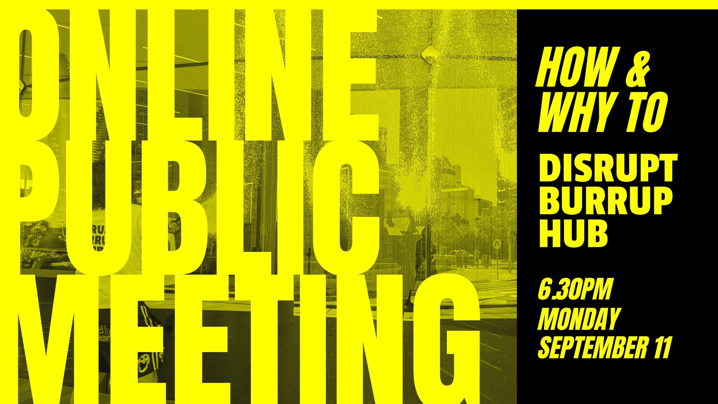 ONLINE Public meeting: How and why to DISRUPT BURRUP HUB — DISRUPT ...