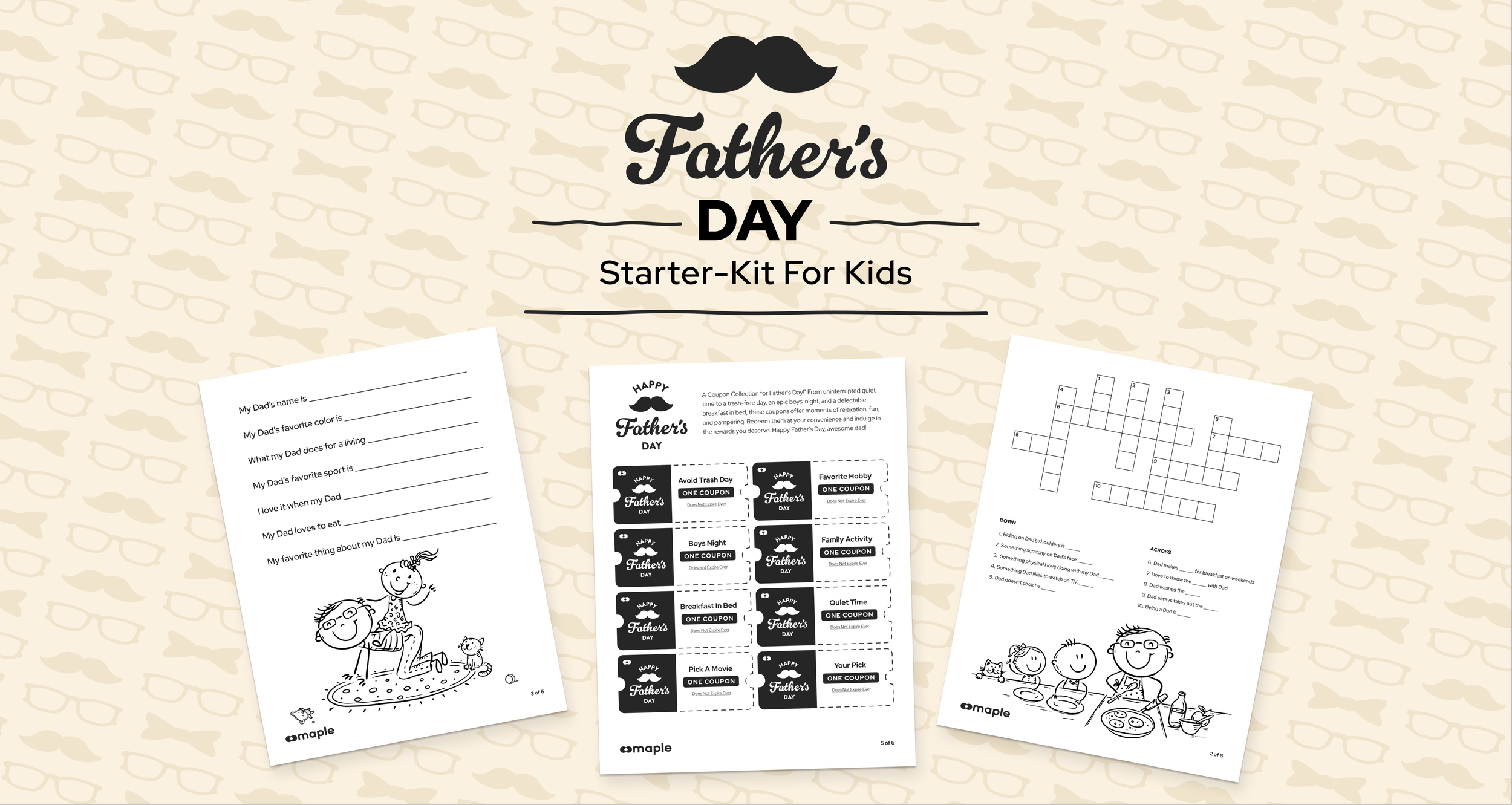 Father's Day Starter Kit for Kids! — Maple Blog 2.0