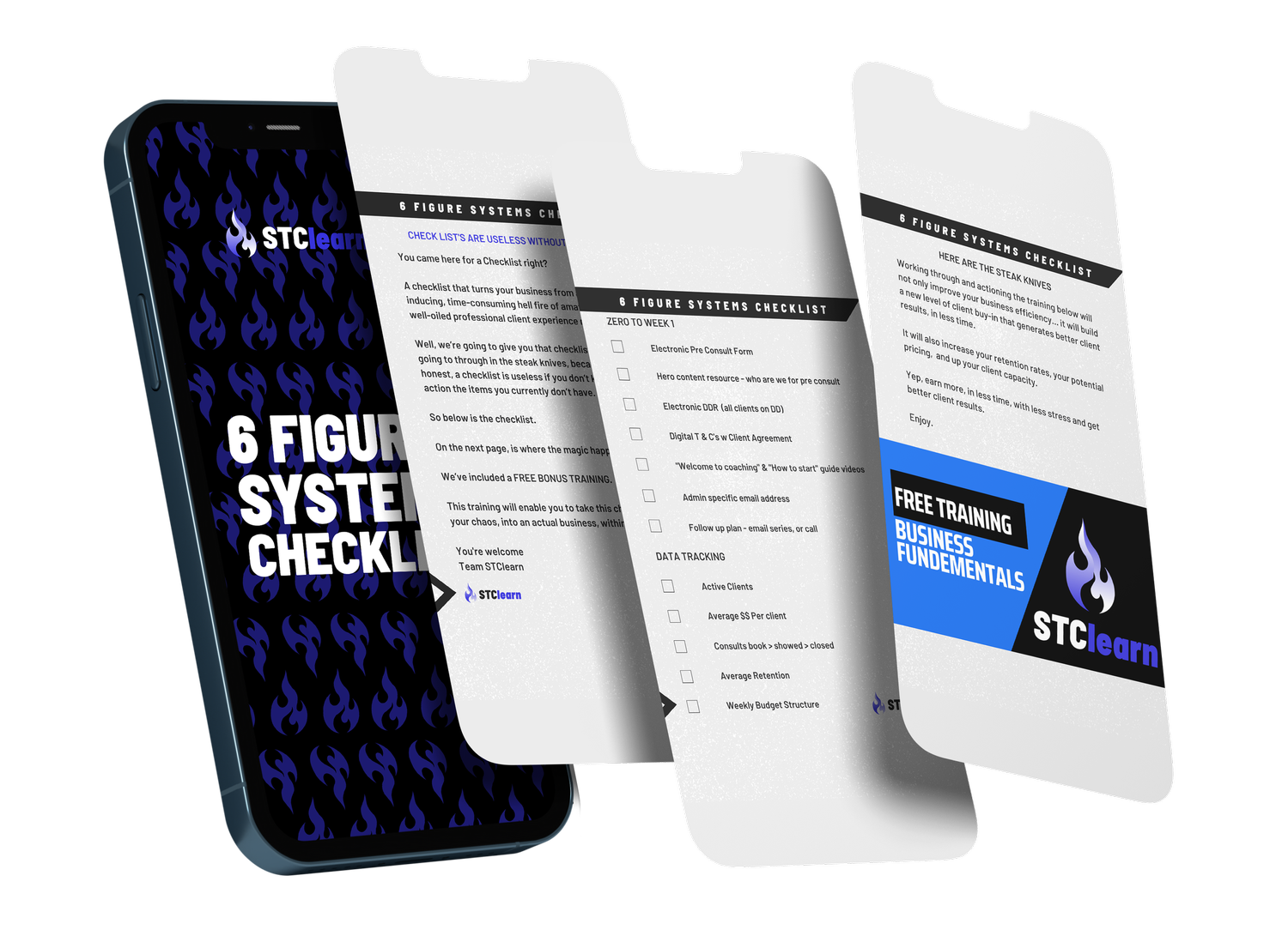 6 FIGURE CHECKLIST — STC FIT