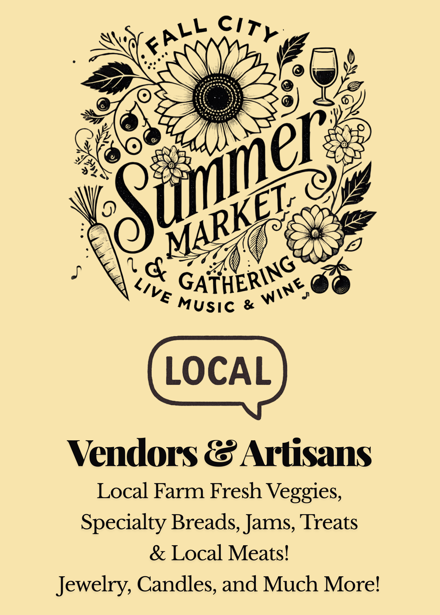 Summer Market — Fall City, Washington