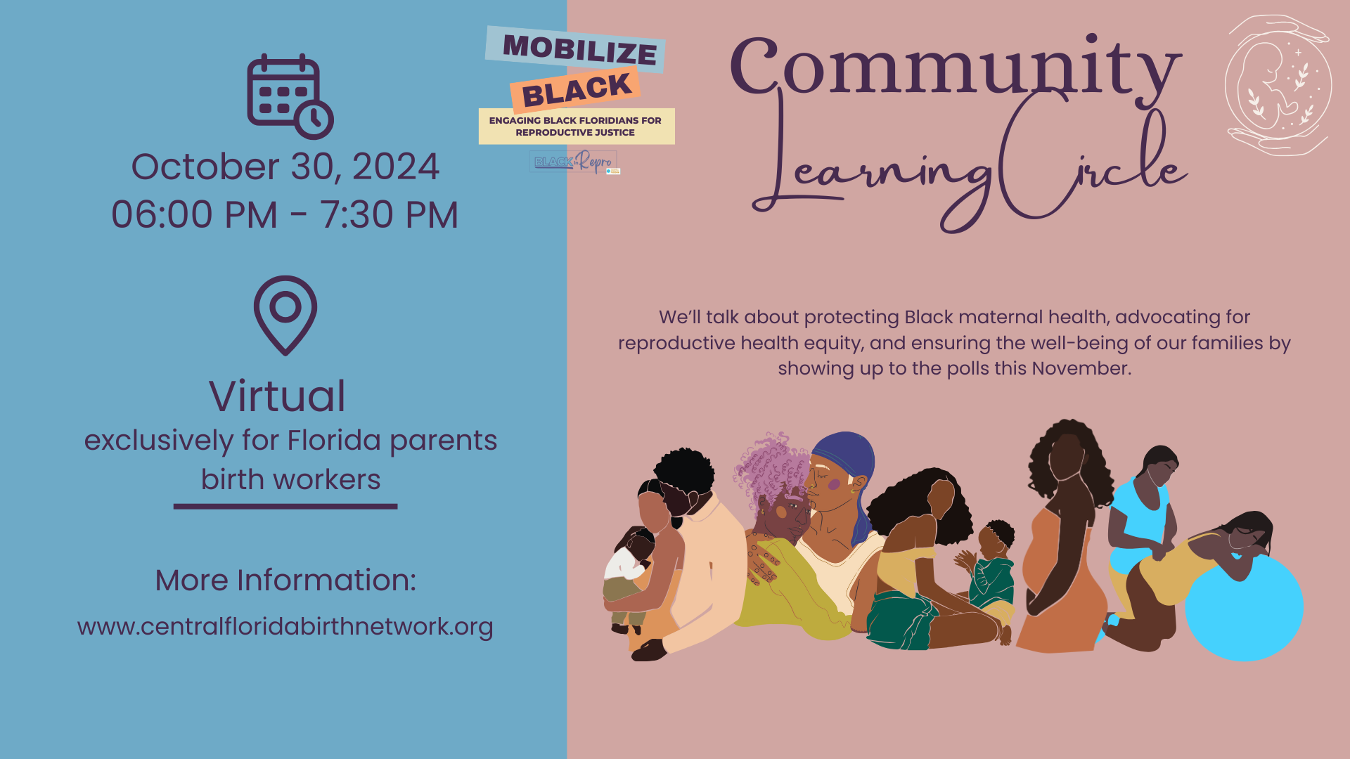 Mobilize Black Community Learning Circles: Birthworkers x Parents ...