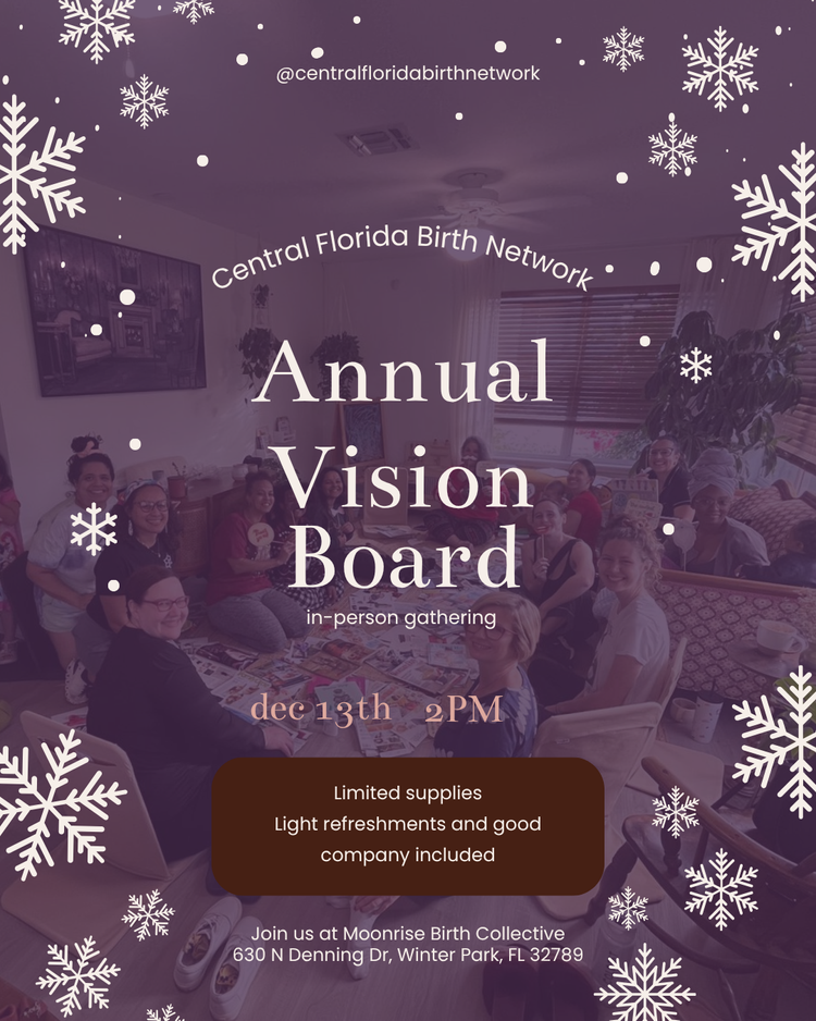 Annual Vision Board Gathering — Central Florida Birth Network