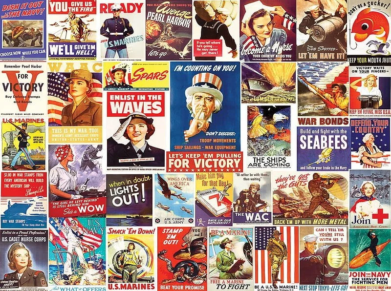 War Posters for Sale | WWI & WWII Propaganda Posters