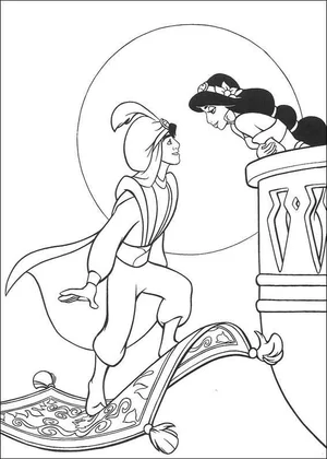 Magic Kingdom Coloring Pages