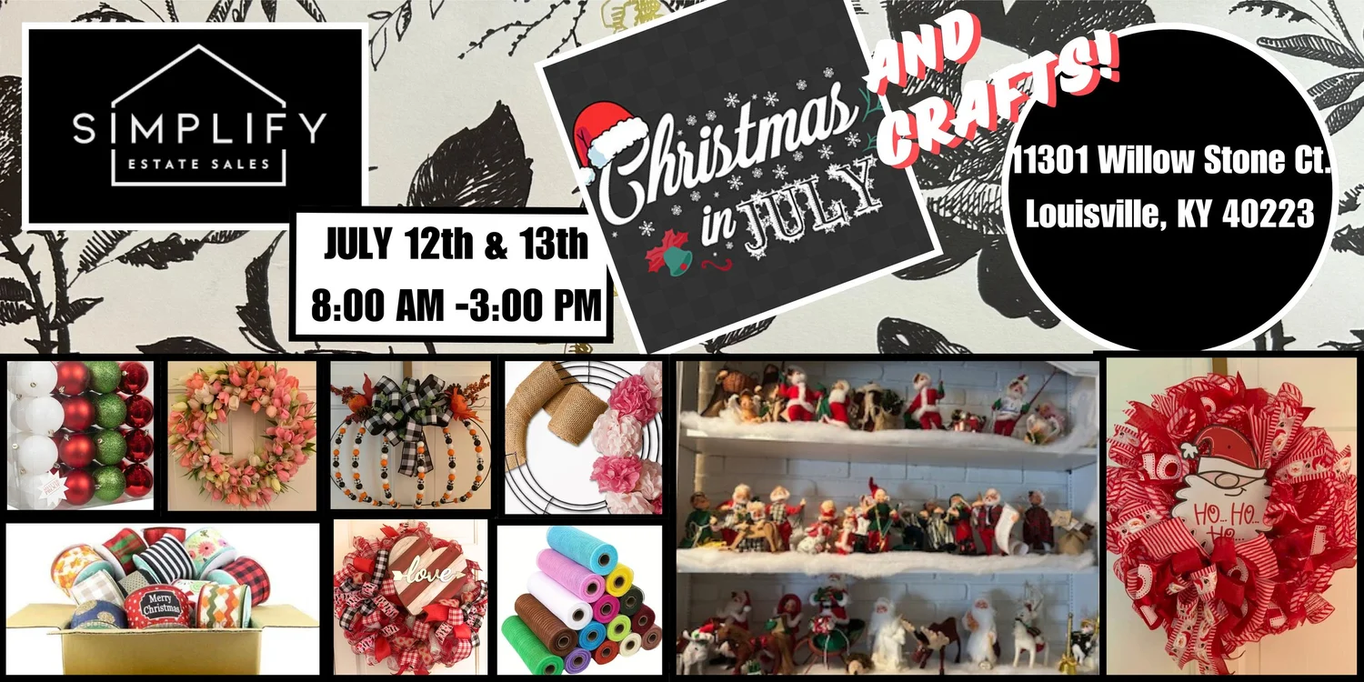 Upcoming Sales Simplify Estate Sales