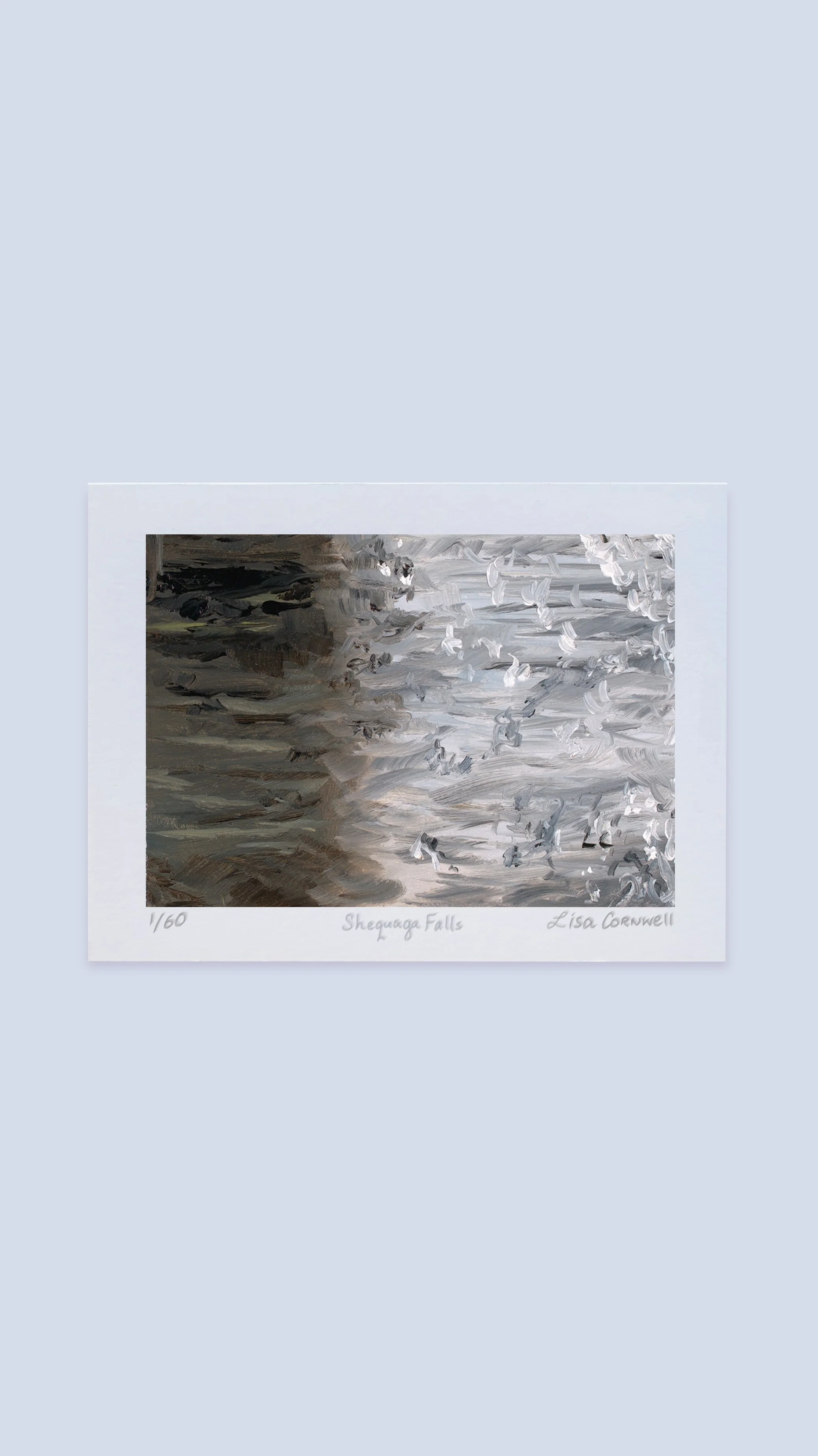 Niagara Falls Overlook: Framed Plein Air Color Match Illusion — Lisa ...