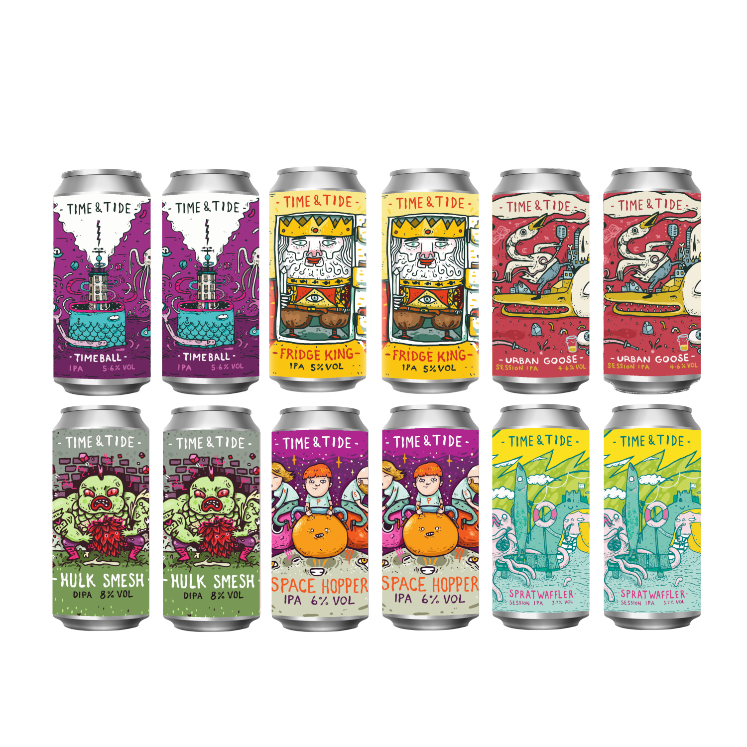 Beers — Time & Tide Brewing