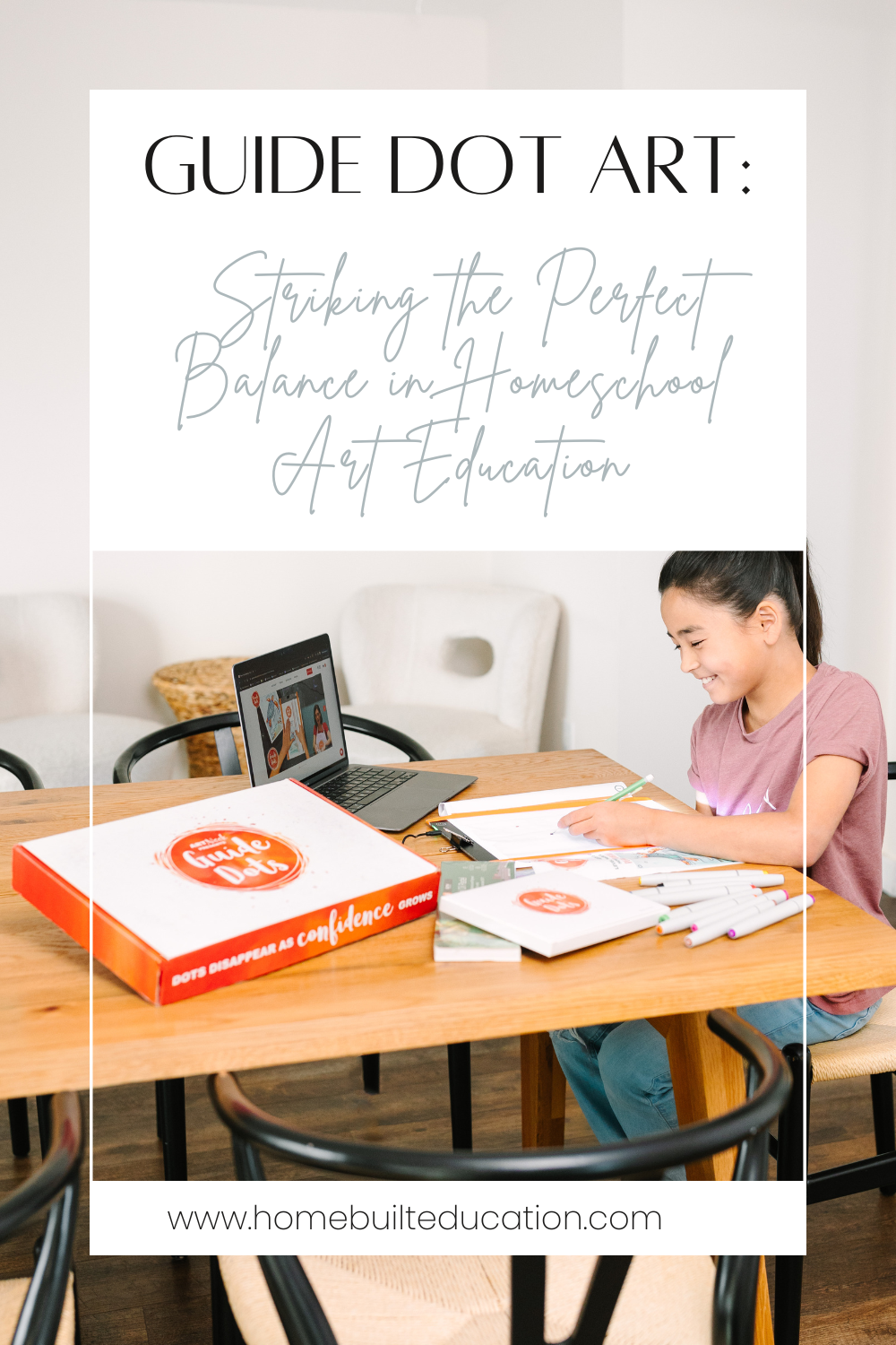 Homeschool Art Ideas: Our Guide Dot Journey — Homebuilt Education ...
