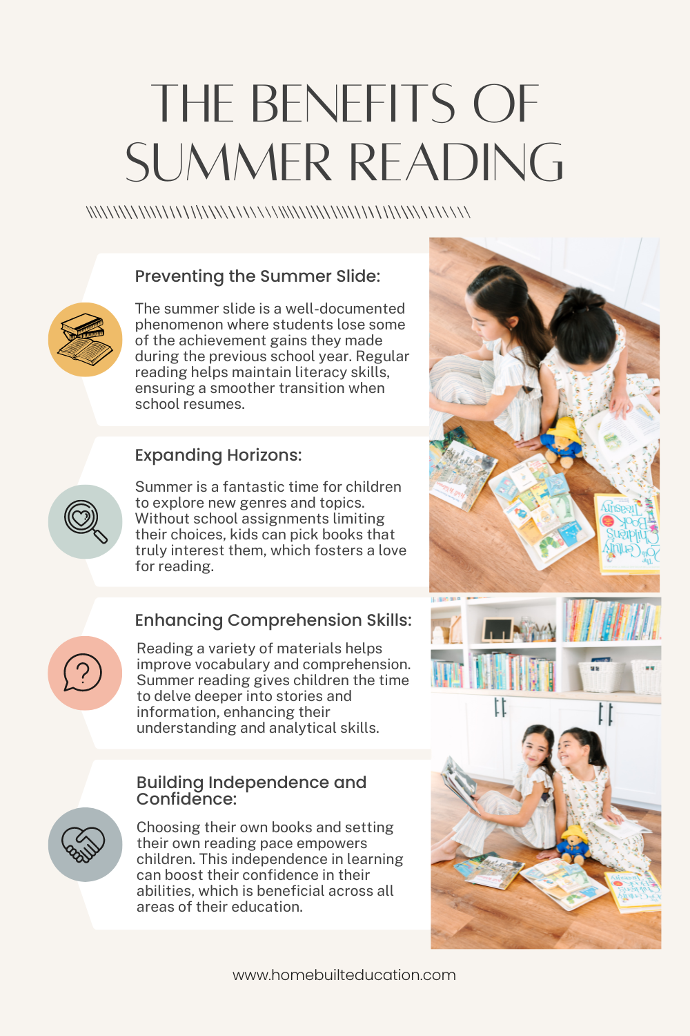 Why Summer Reading is Essential — Homebuilt Education | Free Homeschool ...