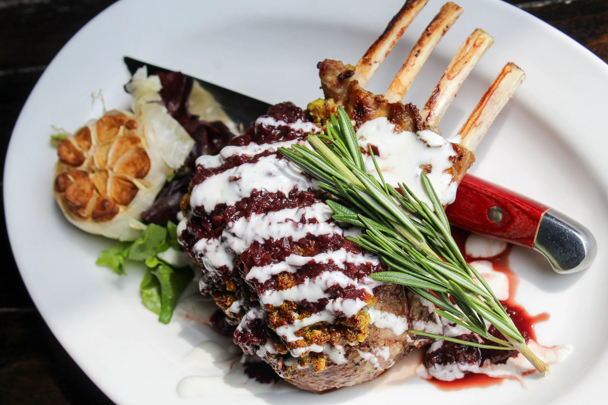 Featured Menu — The Rack House Steaks and Spirits