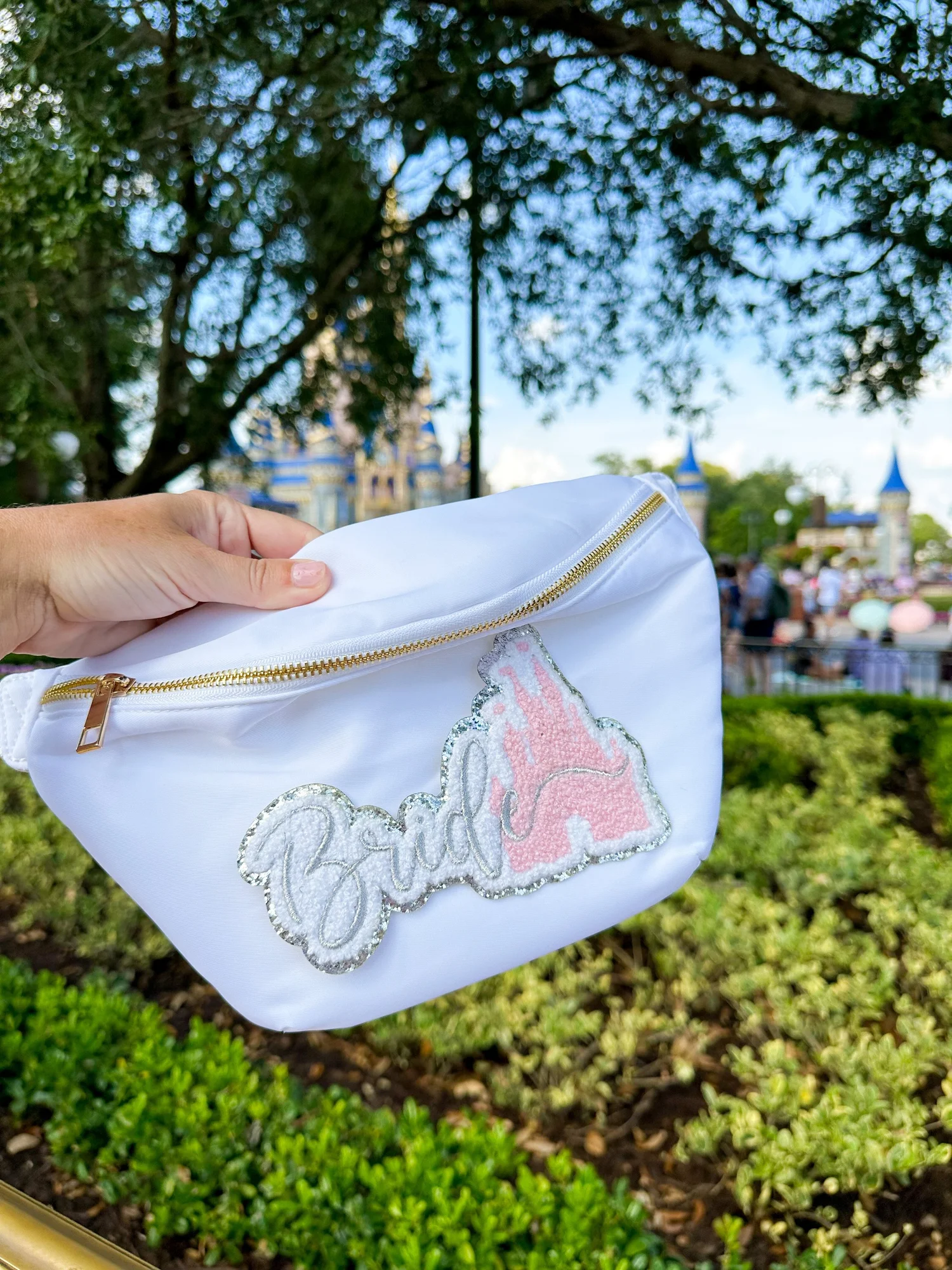 E P C O T Printed Fanny Pack — Best Day Ever