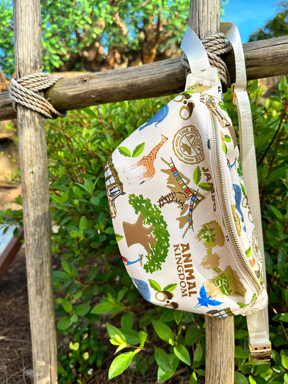 E P C O T Printed Fanny Pack — Best Day Ever