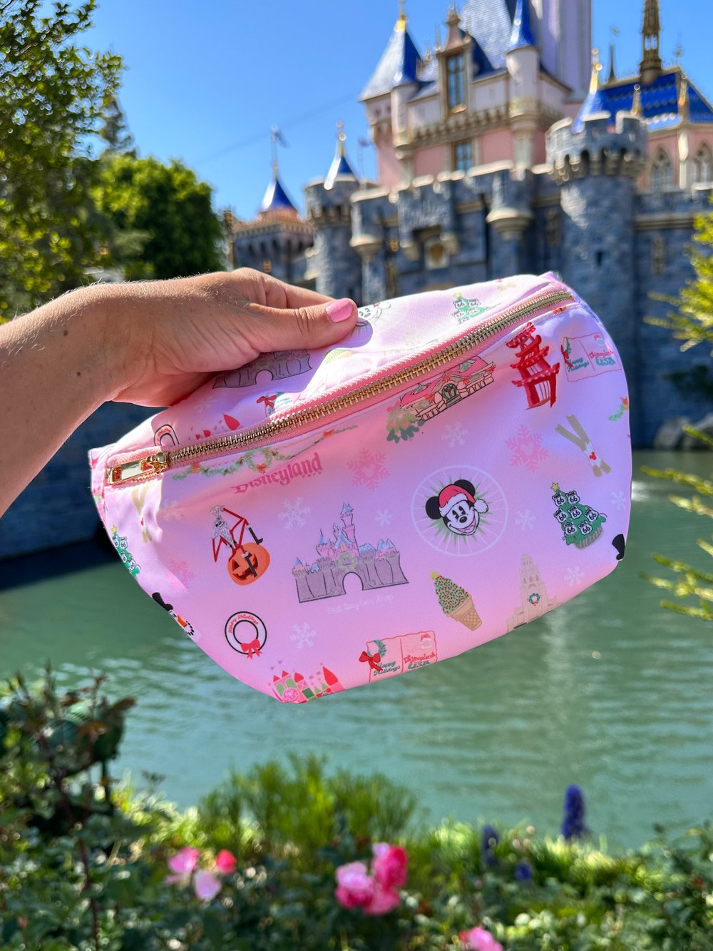 E P C O T Printed Fanny Pack — Best Day Ever