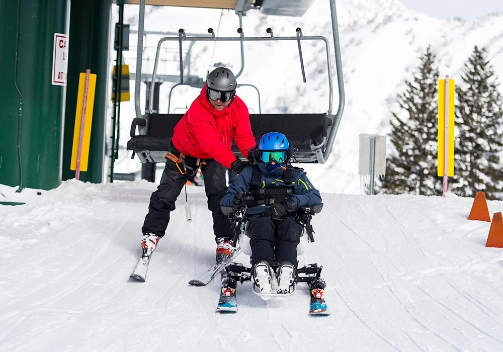 About the TetraSki — TetraSki, Independent Adaptive Skiing