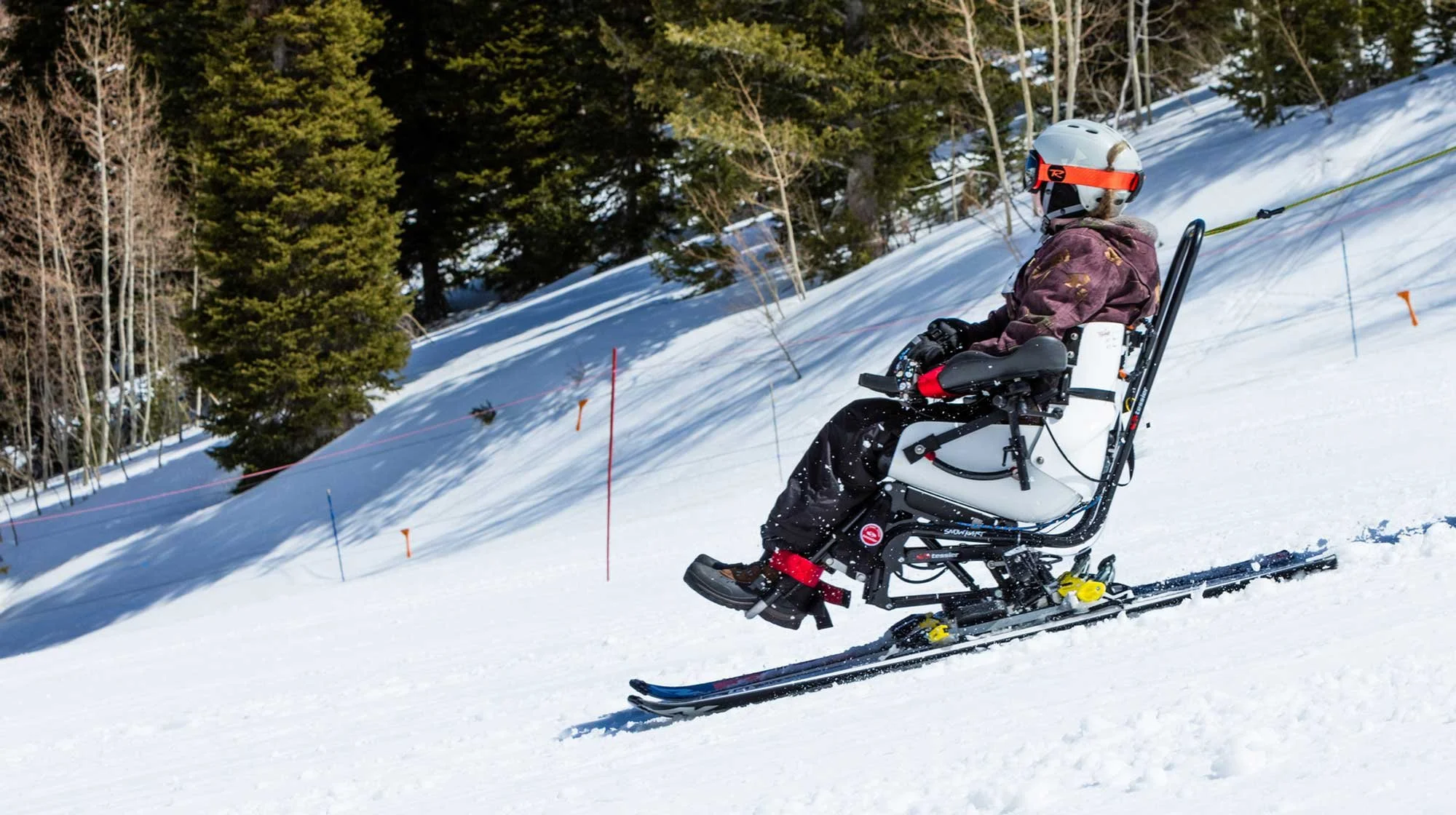 TetraSki Express — TetraSki, Independent Adaptive Skiing