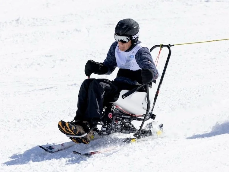 TetraSki Express — TetraSki, Independent Adaptive Skiing