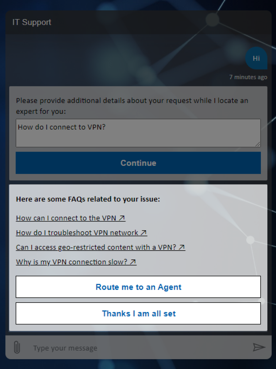 AI chat with web client and MS Teams integration