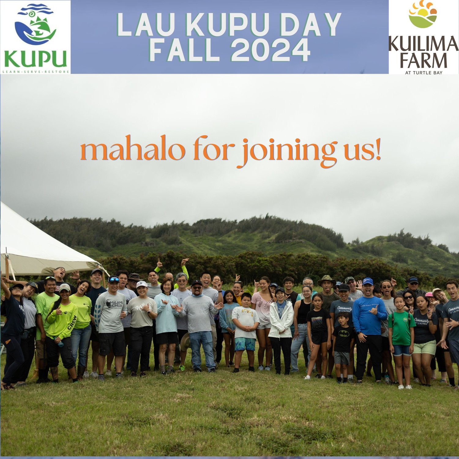 Lau Kupu Day — KUPU