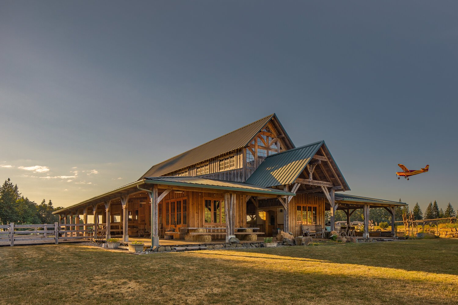 Oregon Cruck Barn | Collin Beggs Design Build Timber Framing