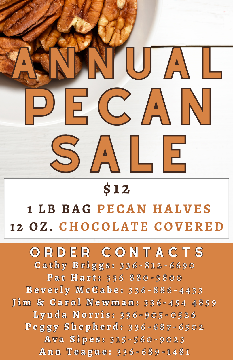 2024 Pecan Sale — FIRST UNITED METHODIST CHURCH