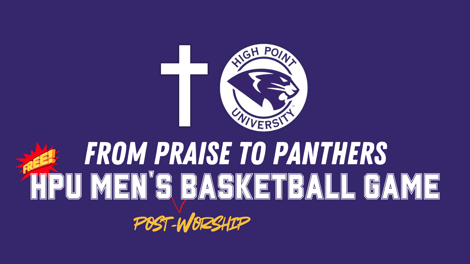 HPU Basketball Game — FIRST UNITED METHODIST CHURCH