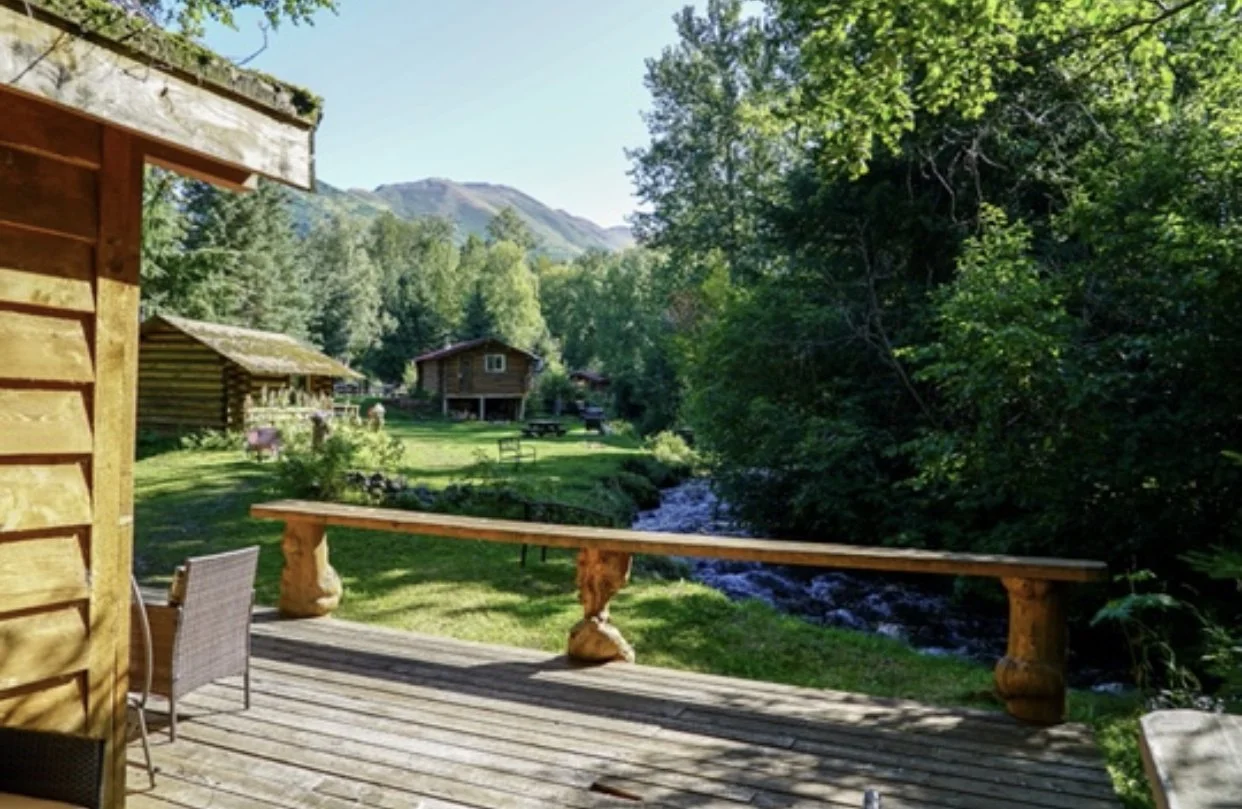 Photos of our Cabins — Hope Alaska's Bear Creek Lodge