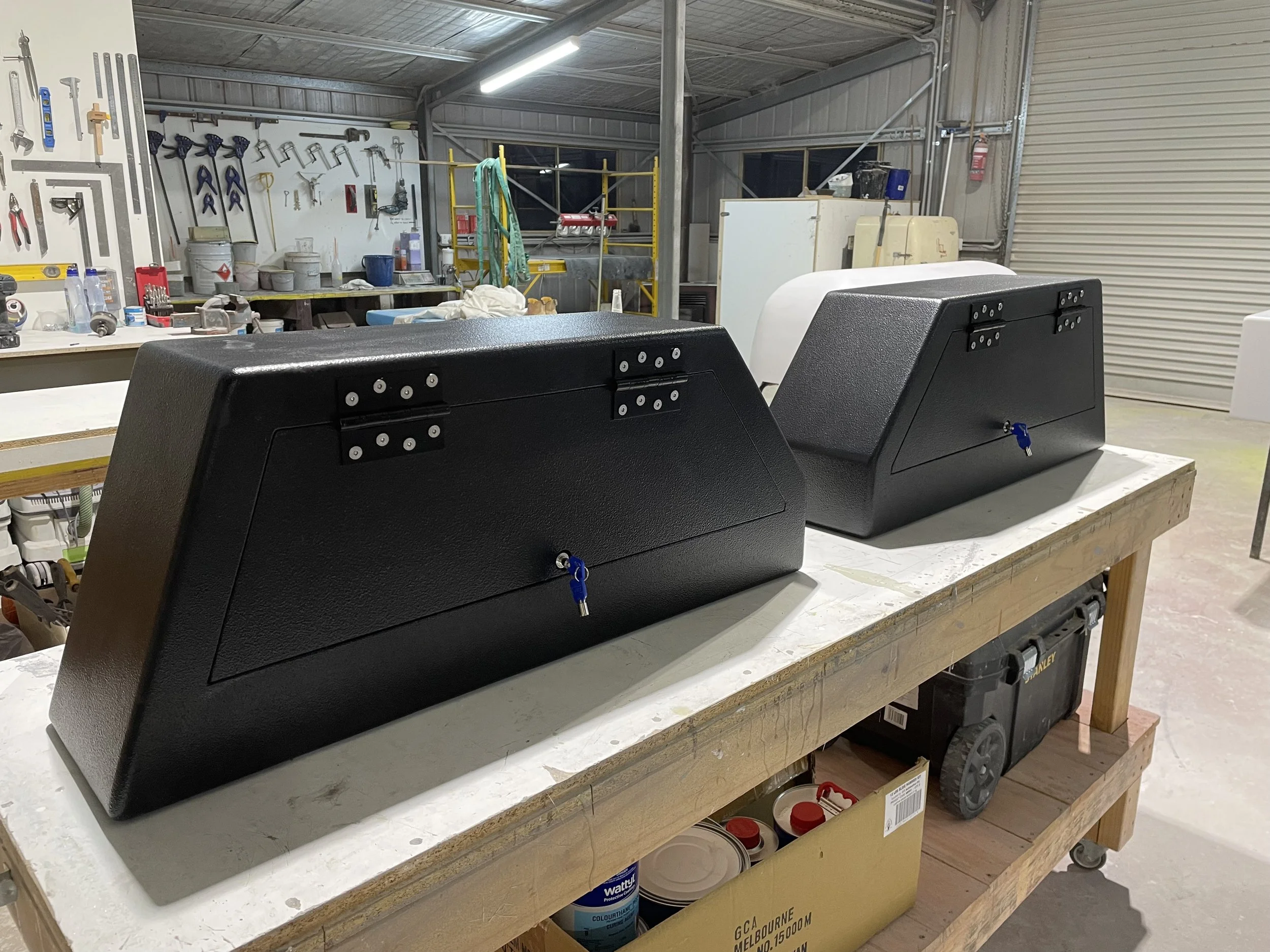 Under Ute Tray Storage — TAS Composites