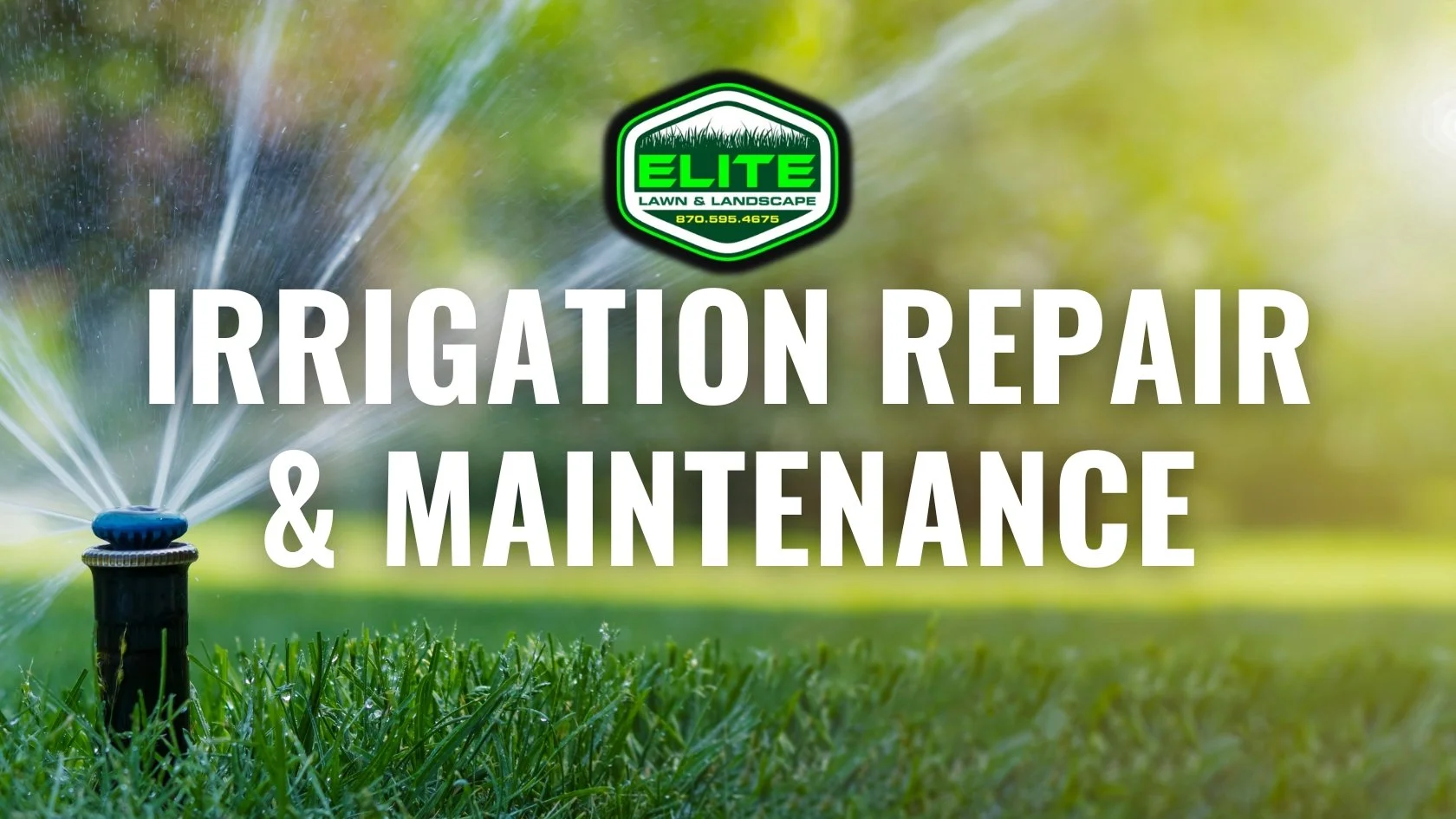 Elite Adds Irrigation Maintenance to Service List — Elite Lawn Landscape