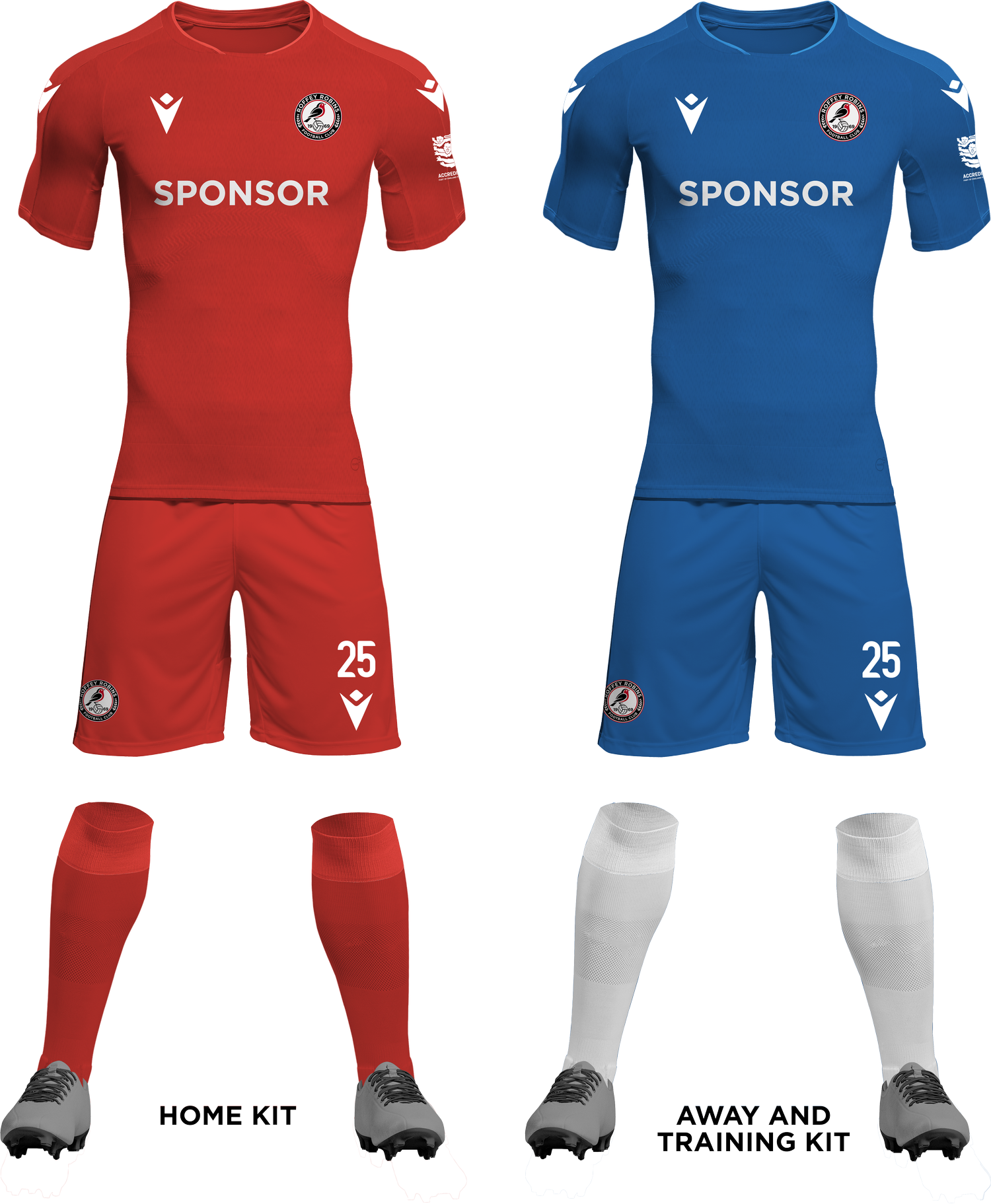 macron kit — Roffey Robins FC