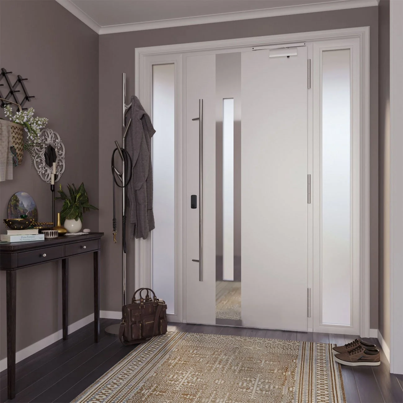 Modern Front Steel Door Zephyr | Luxury Doors | Interior & Exterior ...