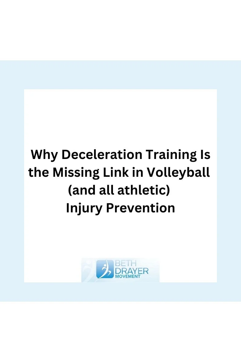 Why Deceleration Training Is Critical For Volleyball Injury Prevention ...
