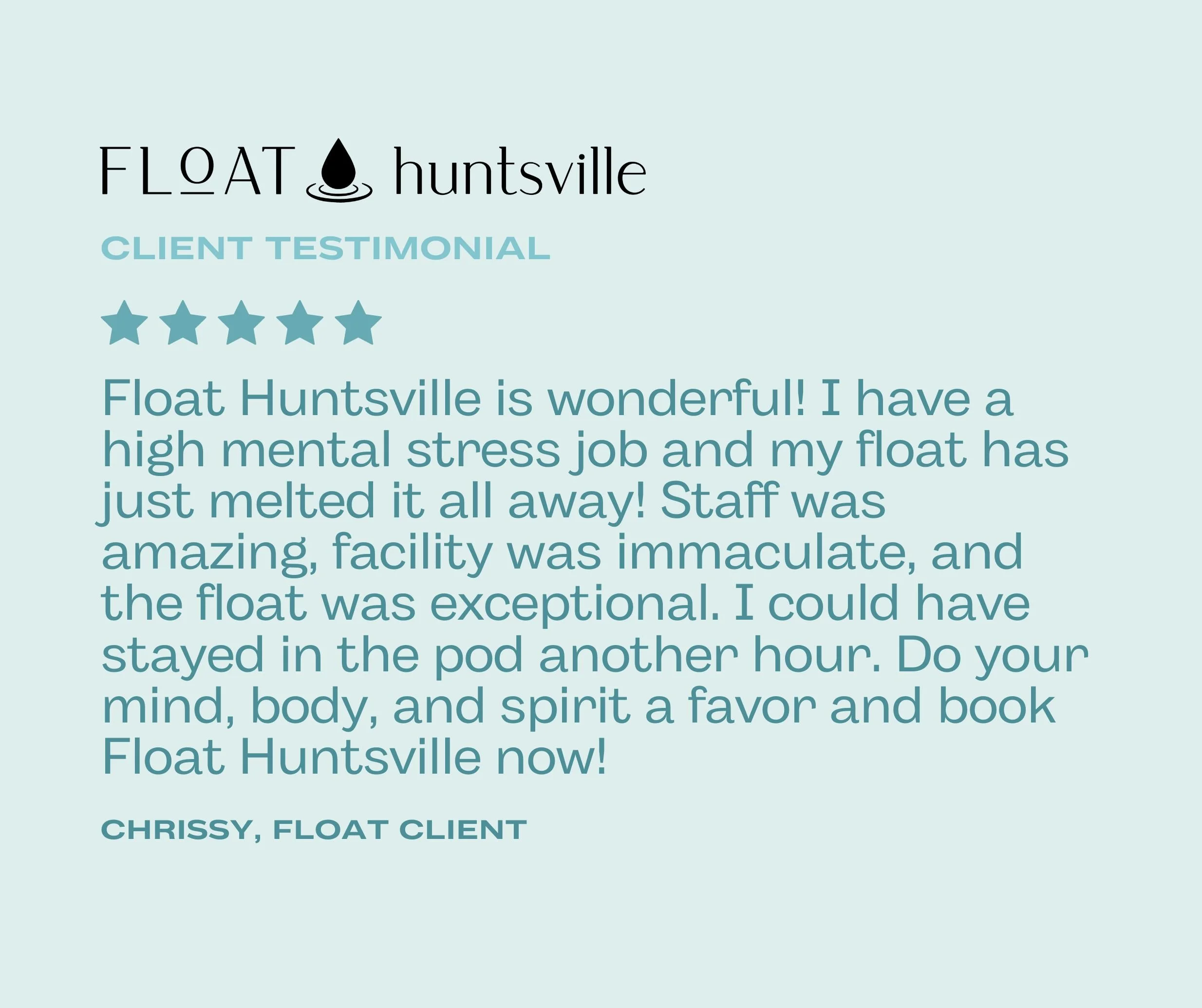 About — Float Huntsville