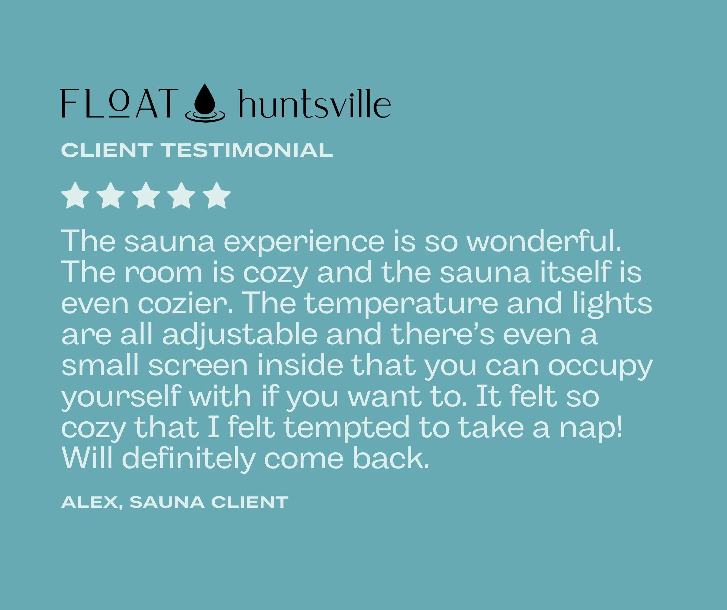 About — Float Huntsville