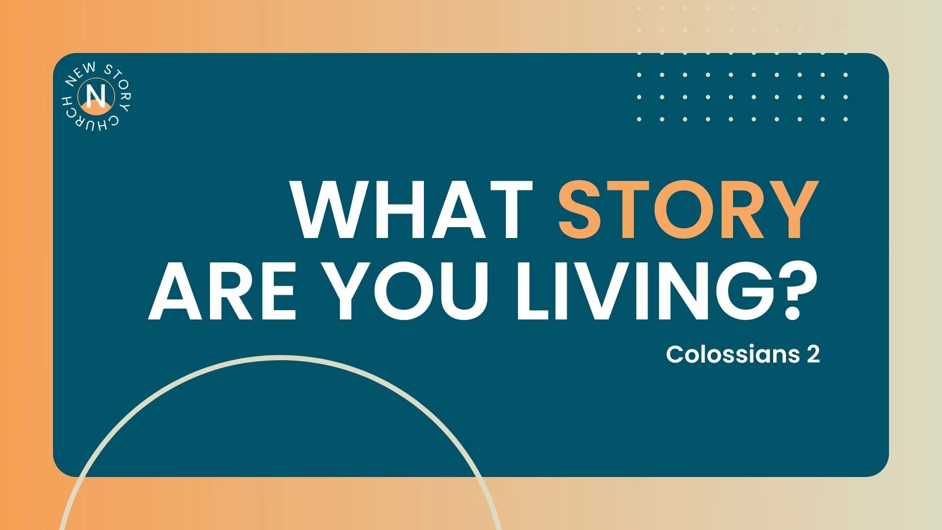 Watch — New Story Church