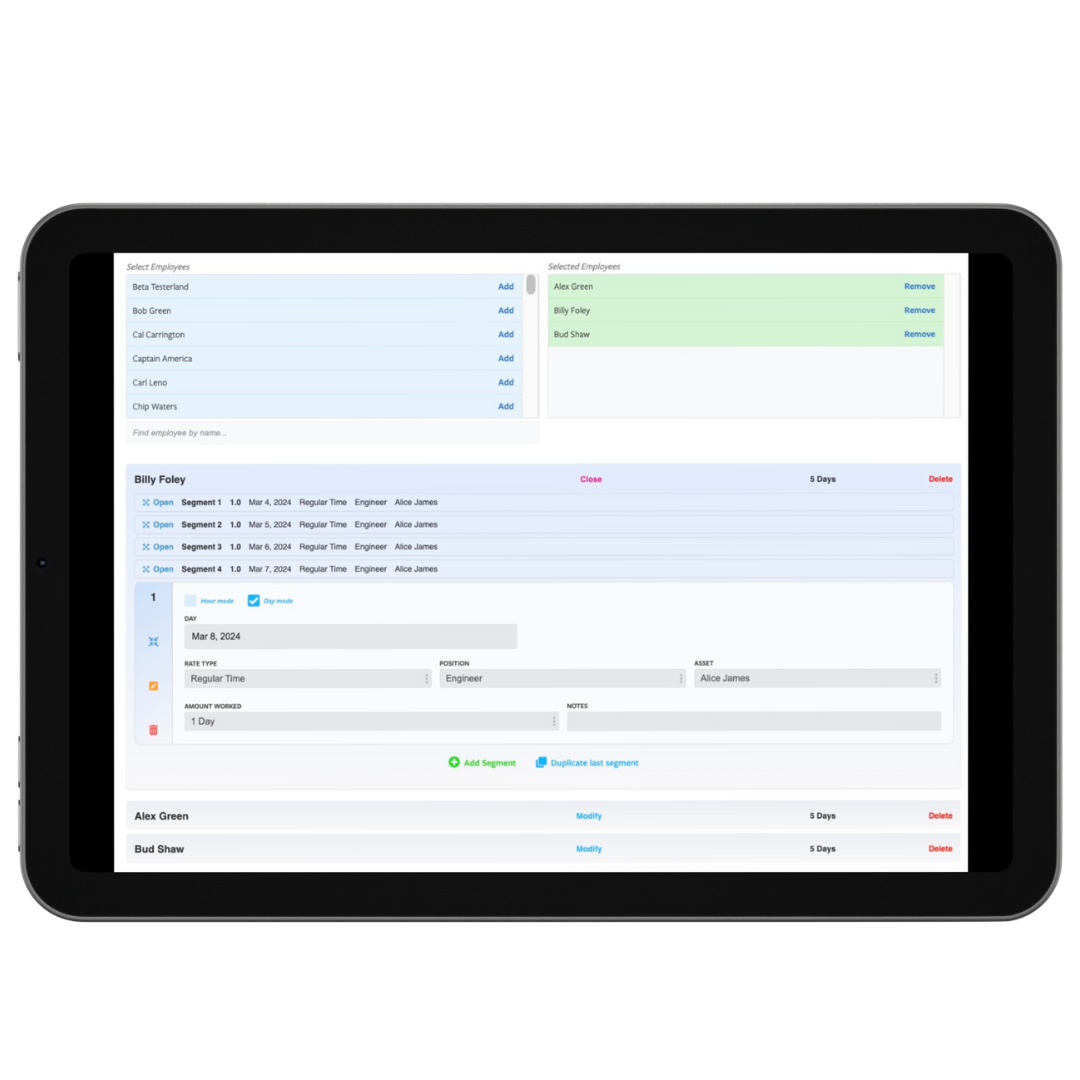 Scheduling — MobileOps | Best In Class Marine Operations Platform