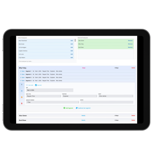 Scheduling — MobileOps | Best In Class Marine Operations Platform