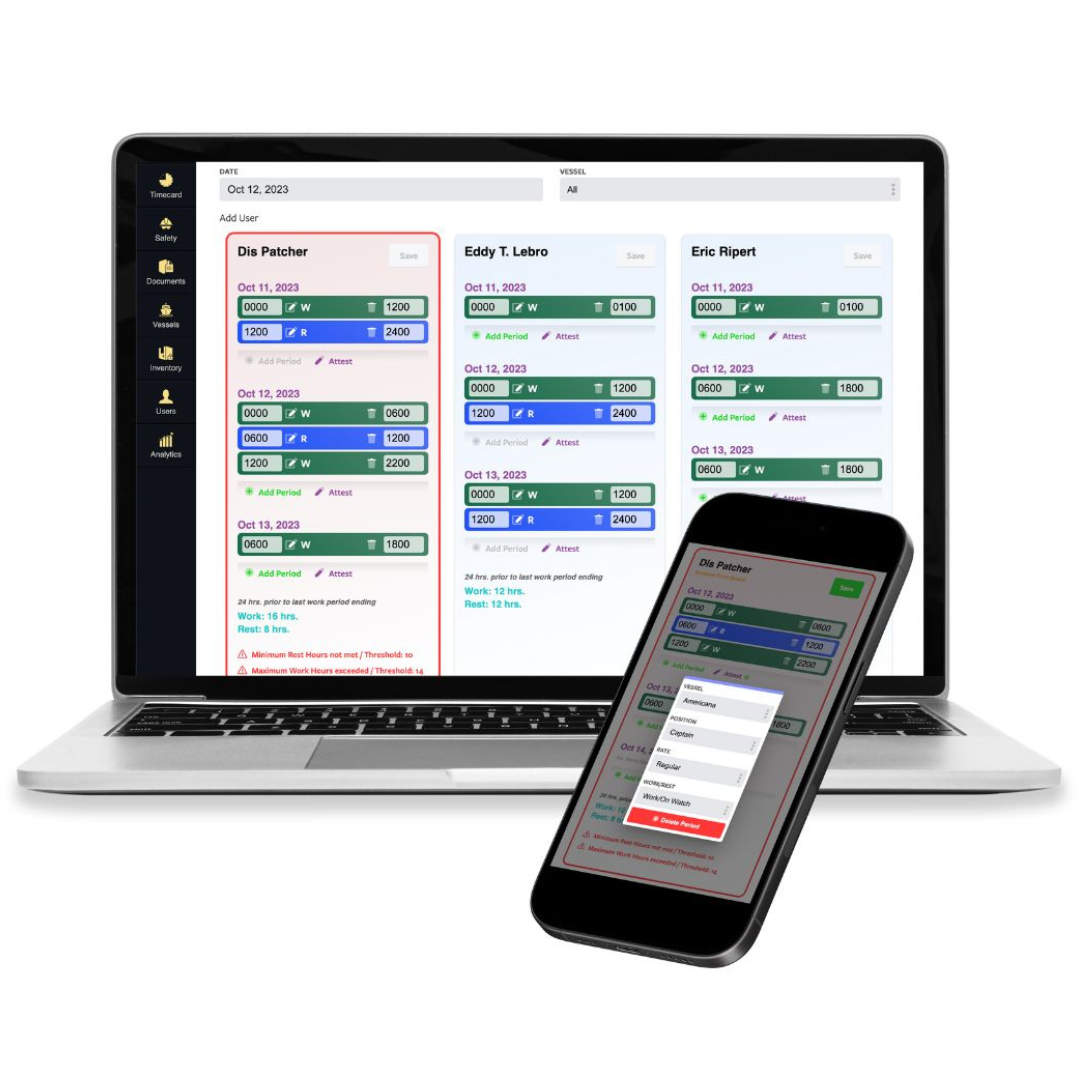 Overview — MobileOps | Best In Class Marine Operations Platform
