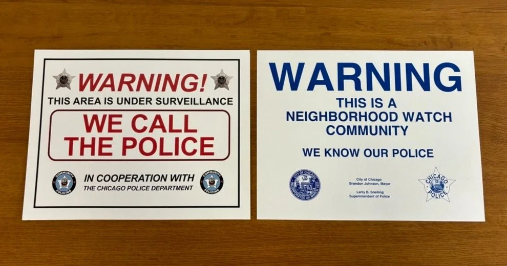 Neighborhood Watch Signs Available at the 48th Ward Office — The 48th Ward