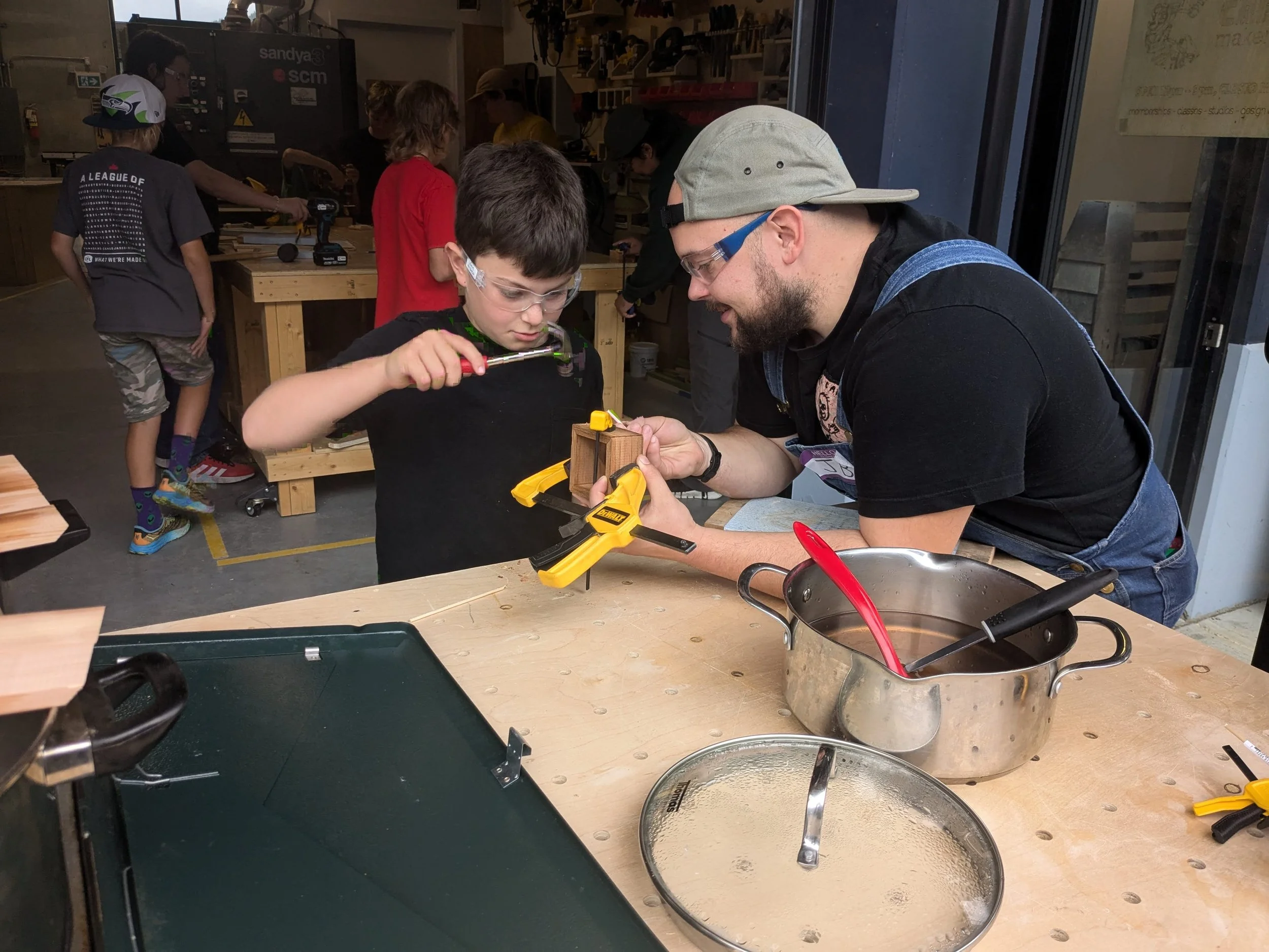 Kids & Youth Maker Programs | Woodworking & Creative Classes at CREATE — Create Makerspace