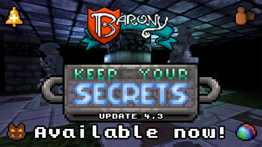 4.3 Keep Your Secrets Release — Barony Official Game Website