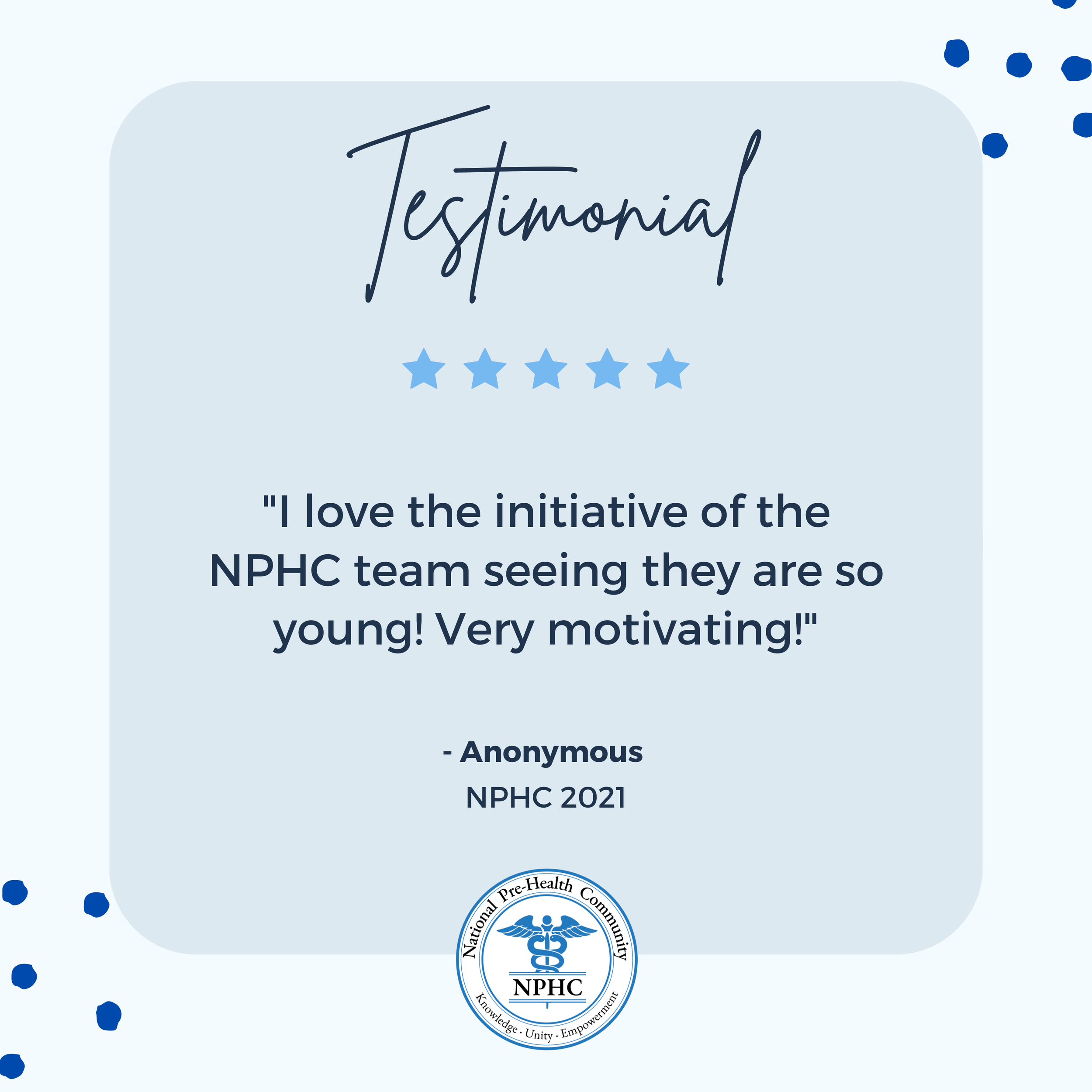 National Pre-Health Community