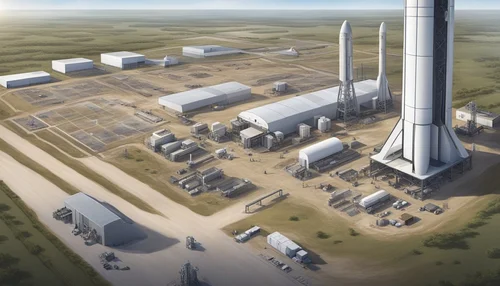 SpaceX South Texas Build Site Expands Operations for 2025 Launch Schedule