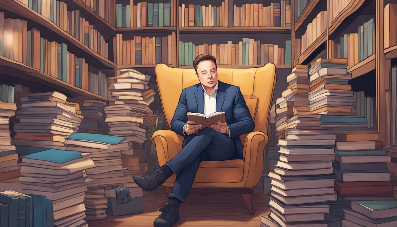 How Often Does Elon Musk Read: Billionaire's Literary Habits Explored