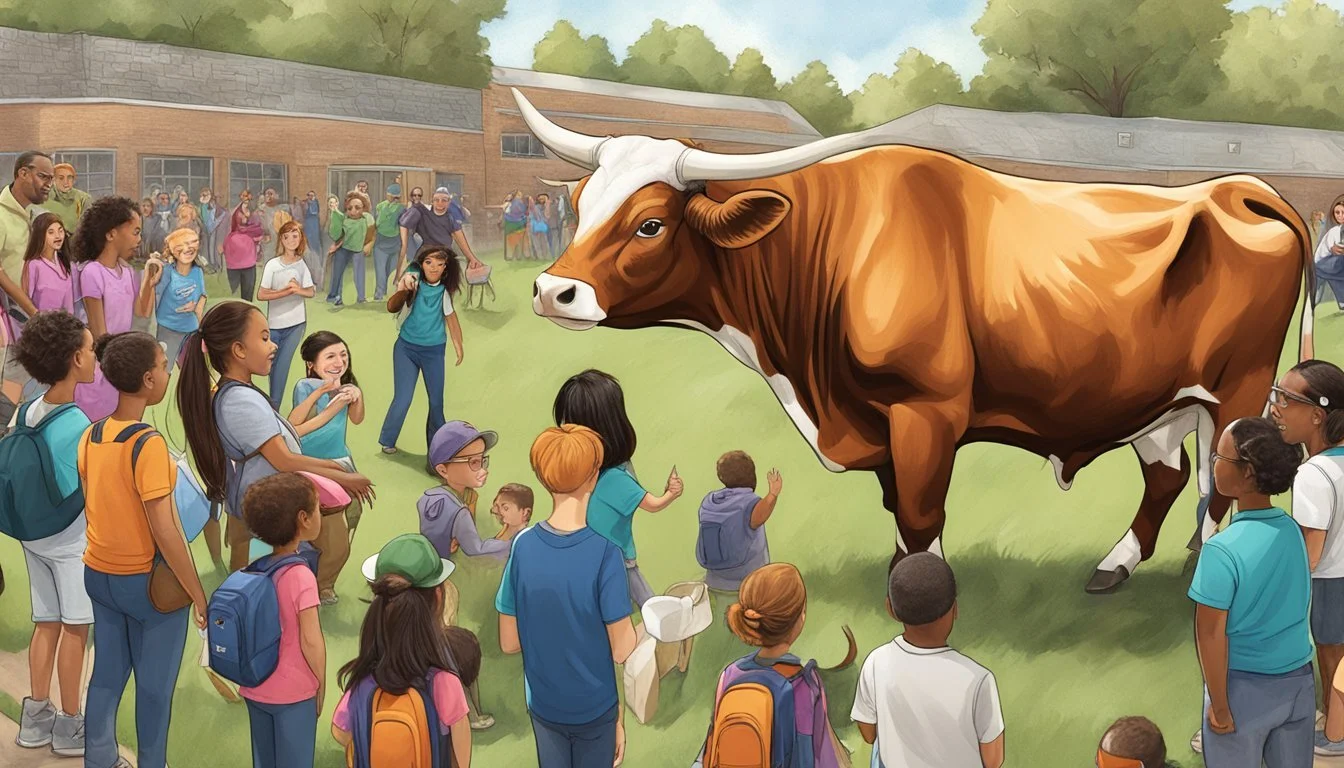 Bevo: The Iconic Longhorn Mascot of the University of Texas - A Century ...