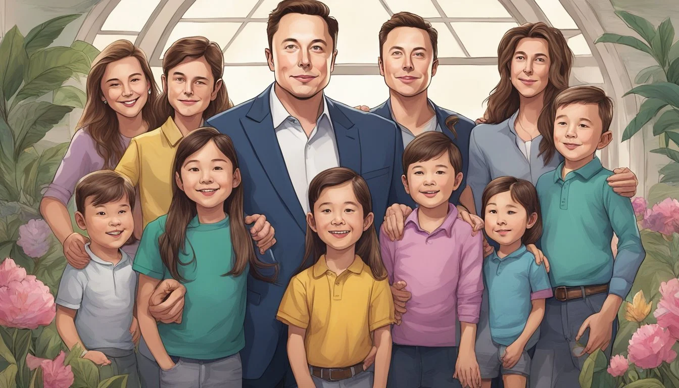 Elon Musk Family Photo: A Glimpse into the Billionaire's Complex Family ...