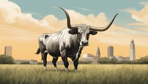 Bevo: The Iconic Longhorn Mascot of the University of Texas - A Century ...