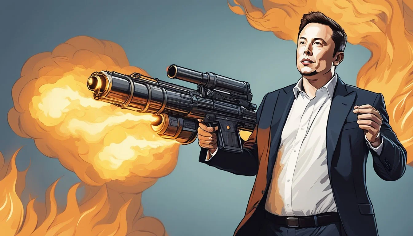 Elon Musk Not a Flamethrower: The Boring Company's Hottest Product