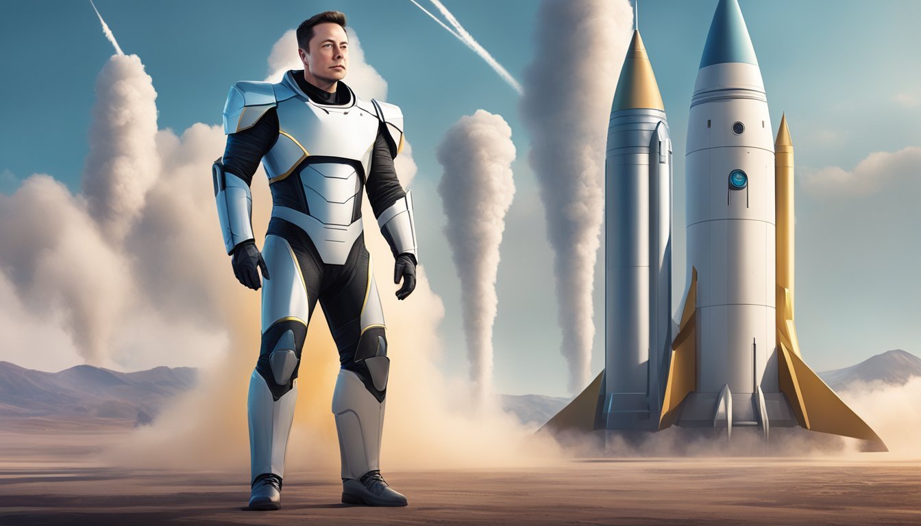 Elon Musk Armor: Tesla CEO Stuns in Satanic-Inspired Costume